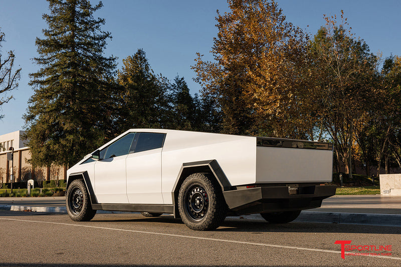 TCS 20" Tesla Cybertruck 'Cyber Steelie' Steel Wheels - T Sportline ...