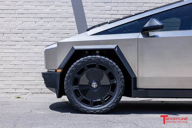 CT10 24" Tesla Cybertruck Fully Forged Monoblock Tesla Wheel (Set of 4 ...