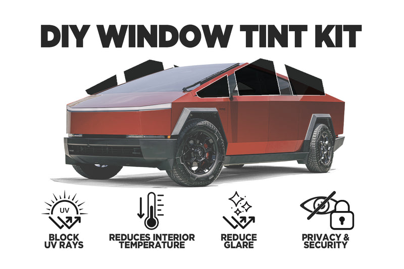 Tesla Cybertruck DIY Window Tint Kit - T Sportline - Tesla Model S, 3 ...