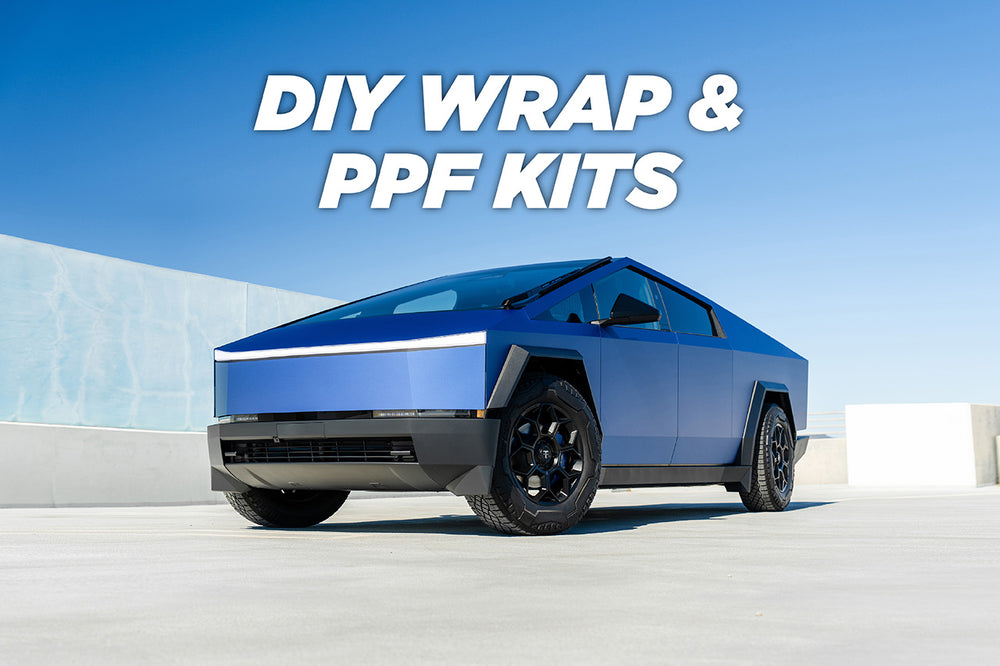 Tesla Cybertruck Paint Protection Film PPF / Vinyl Color Change Wrap ...