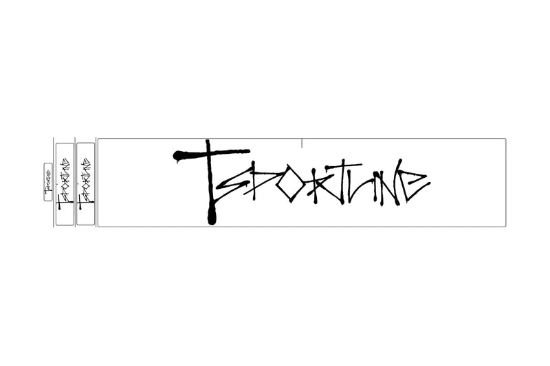 Custom Plotted Text in Tesla Cybertruck Graffiti Font - Vinyl Wrap Emb ...