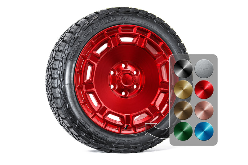 CT9 24" Tesla Cybertruck Fully Forged Lightweight Tesla Wheel and Tire ...