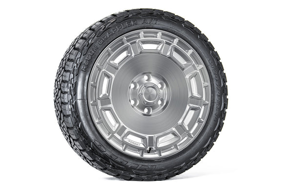 CT9 24" Tesla Cybertruck Fully Forged Lightweight Tesla Wheel and Tire ...