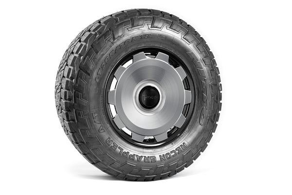 CTM 18" Tesla Cybertruck Fully Forged Monoblock Tesla Wheel and Tire P ...