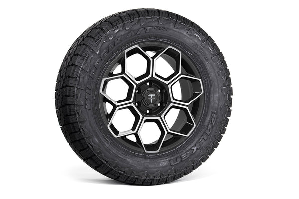 CT7 20" Tesla Cybertruck Fully Forged Lightweight Tesla Wheel and Tire ...