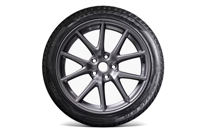 Tesla Model 3 18" Aero v2 Wheel and Pirelli Winter Tire Package (Set o ...