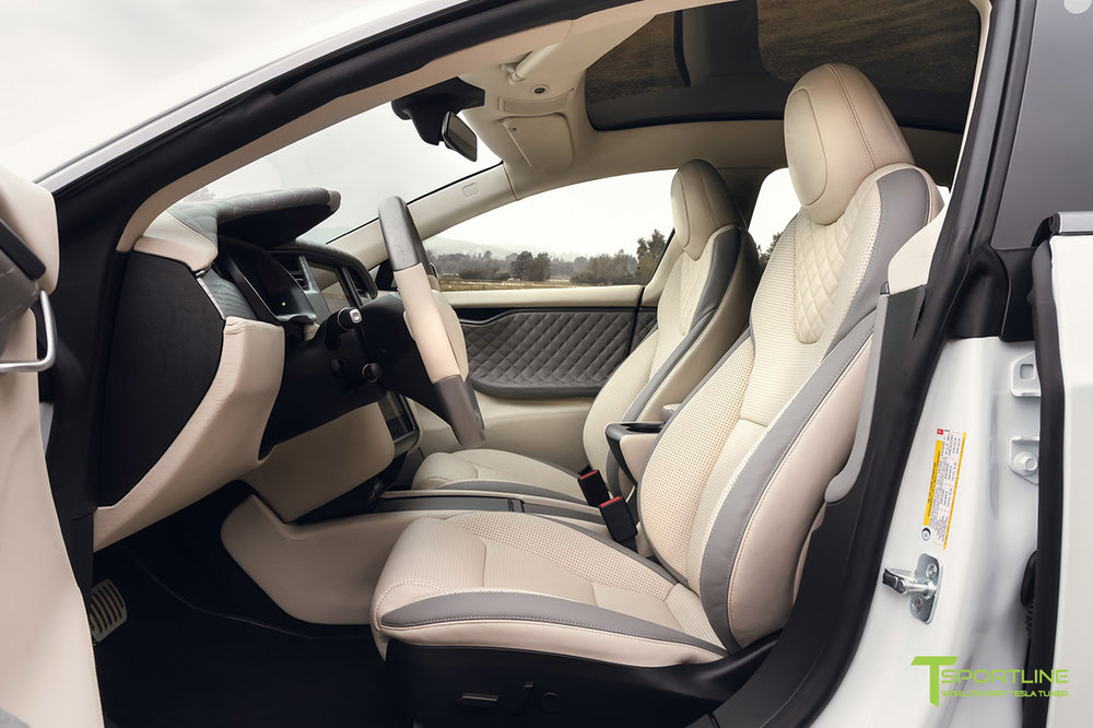 Custom Tesla Model S Interior (2016 - 2020) - T Sportline - Tesla Model ...