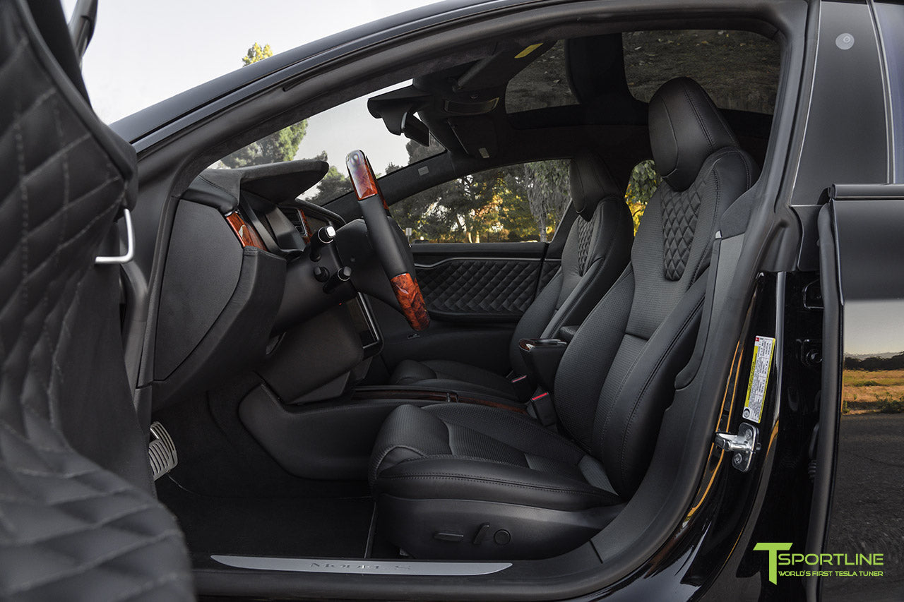 Custom Tesla Model S Interior (2016 - 2020) - T Sportline - Tesla Model ...