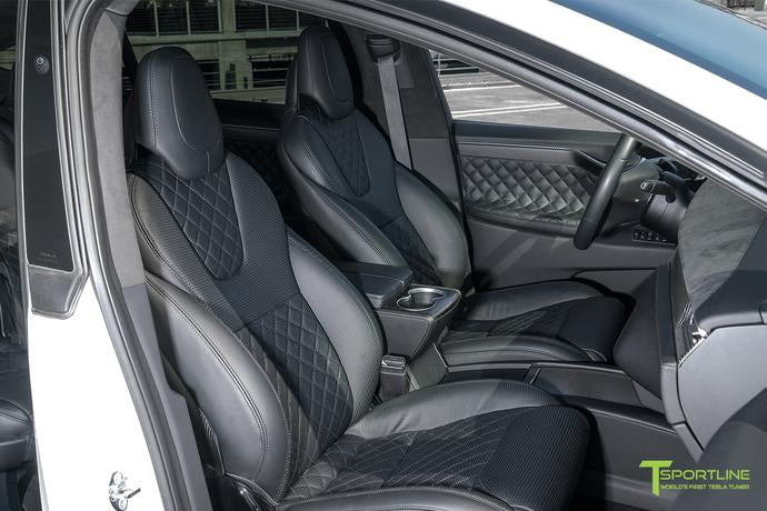 Custom Tesla Model X Interior - T Sportline - Tesla Model S, 3, X & Y ...