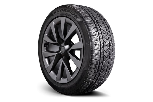 Tesla Model X 20" Cyberstream Wheel and Pirelli Winter Tire Package (S ...