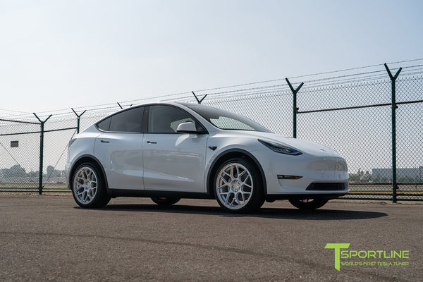 TY117 21" Tesla Model Y Replacement Wheel - T Sportline - Tesla Model S ...