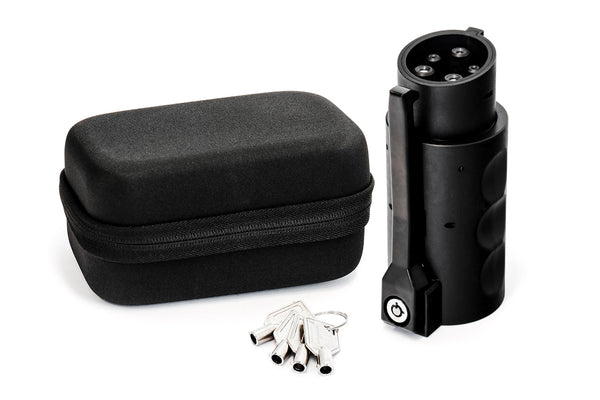 Tesla NACS to SAE J1772 Locking EV Charger Adapter & Case - Supports 8 ...