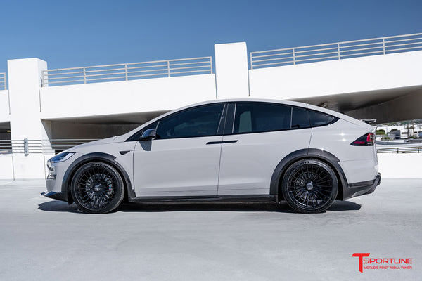 Tesla Model X TLargo-R Carbon Fiber Wide Body Package (2021 - Present ...