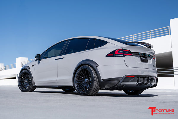 Tesla Model X TLargo-R Carbon Fiber Wide Body Package (2021 - Present ...