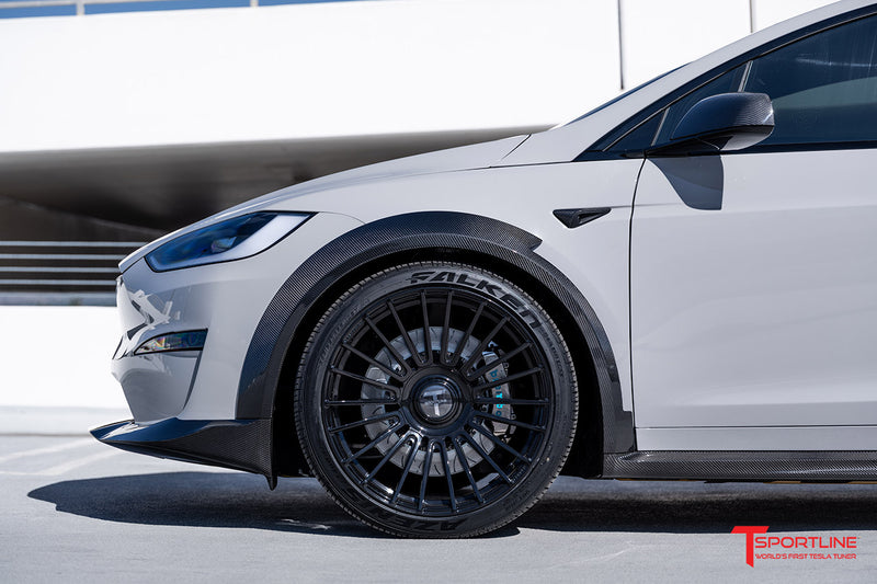 Tesla Model X TLargo-R Carbon Fiber Wide Body Package (2021 - Present ...