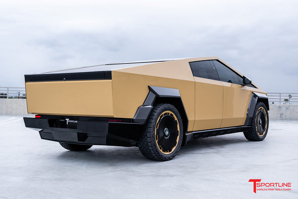 Tesla Cybertruck Carbon Fiber Wide Body Package - T Sportline - Tesla ...