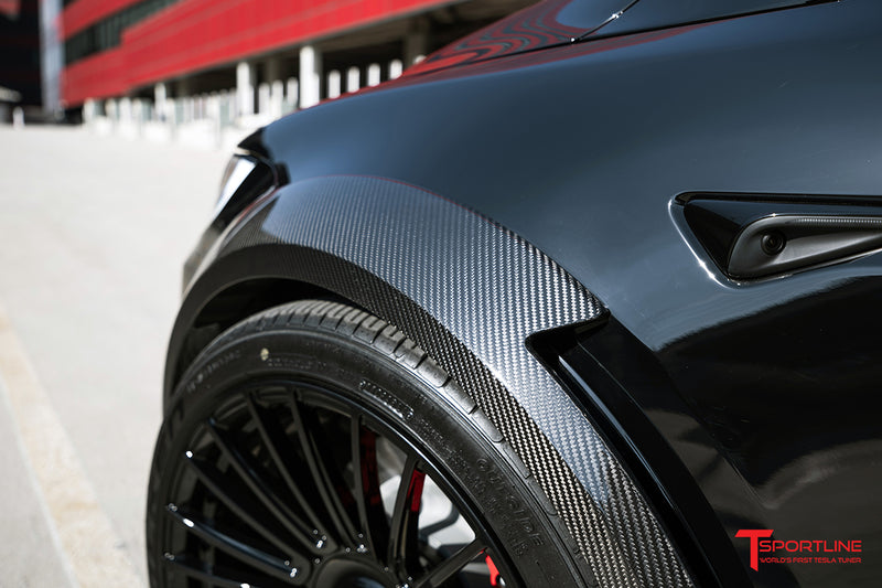 Tesla Model X TLargo-R Carbon Fiber Wide Body Package (2021 - Present ...