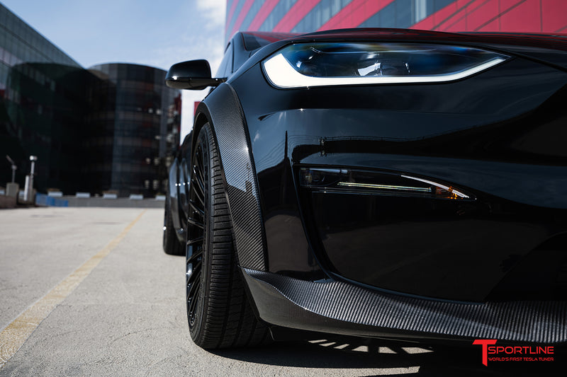 Tesla Model X TLargo-R Carbon Fiber Wide Body Package (2021 - Present ...