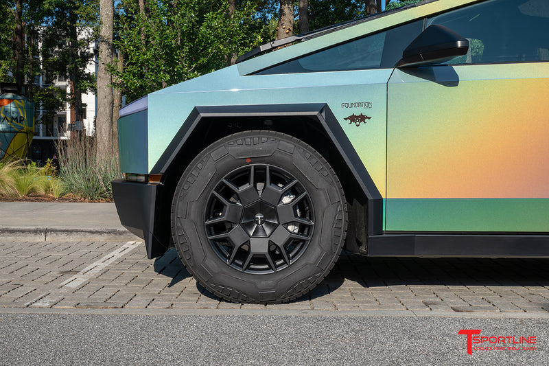 Tesla Cybertruck Center Hub Cover Set for OEM Factory Cyber & Core Whe ...