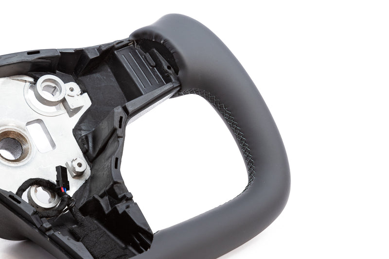 Tesla Model 3 / Y Premium Yoke Steering Wheel with Carbon Fiber or Sti ...