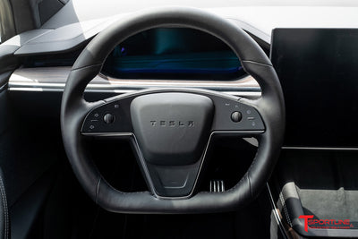 Model S / X Plaid & Long Range Performance Grip Round Steering Wheel Y ...