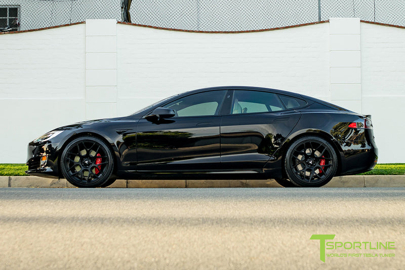 TS117 21" Tesla Model S Wheel (Set of 4) - T Sportline - Tesla Model S ...