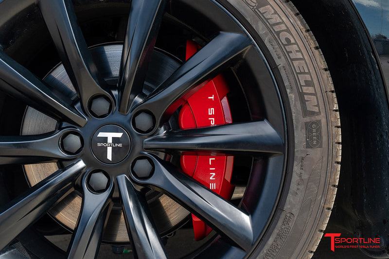 Tesla Model 3 / Y Brake Caliper Cover Set - Performance Look - Precisi ...