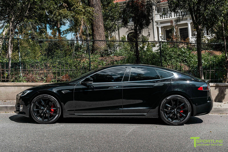 TSS 20" Tesla Model S Wheel and Tire Package (Set of 4) - T Sportline ...