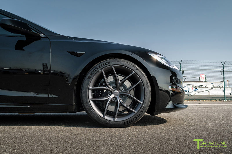 TS5 20" Tesla Model S Long Range & Plaid Wheel (Set of 4) - T Sportline ...