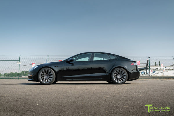 TSV 20" Tesla Model S Long Range & Plaid Wheel and Tire Package (Set o ...