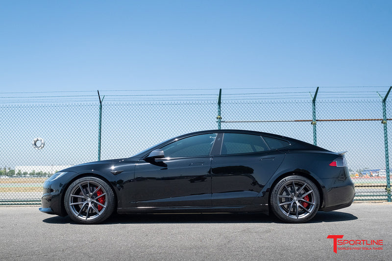 TSF 20" Tesla Model S Long Range & Plaid Wheel and Tire Package (Set o ...