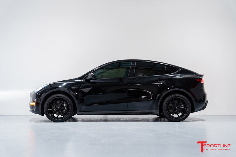 Tesla Model Y Carbon Fiber Side Skirts (Rocker Panel) - T Sportline ...