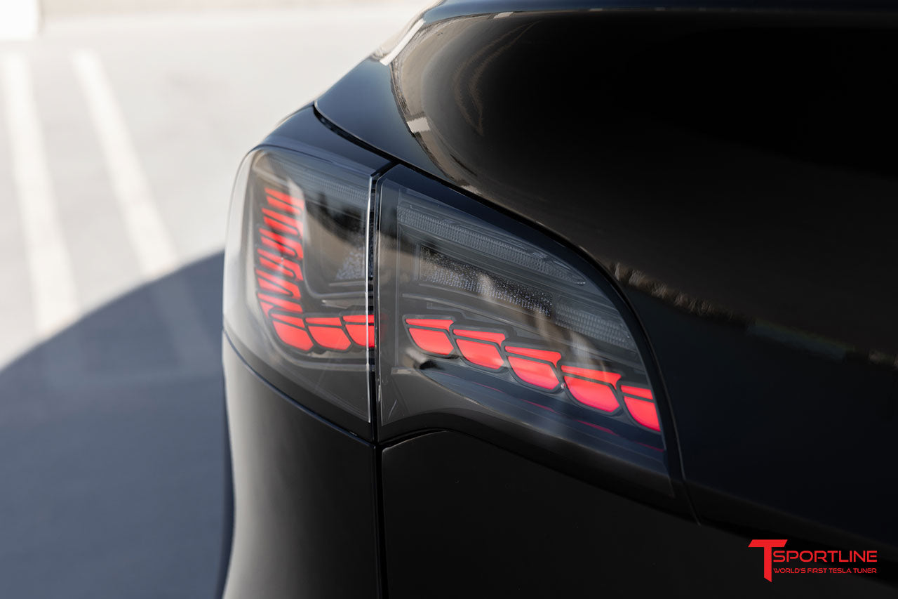 Tesla model 3 custom tail lights store