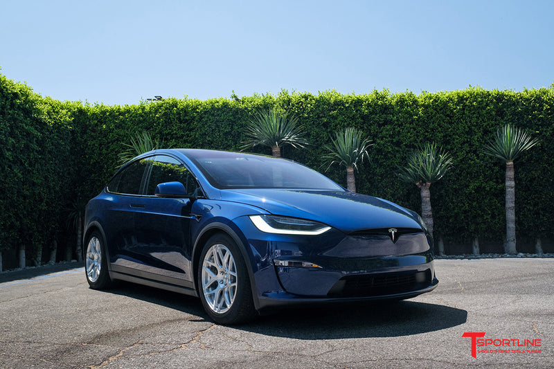 MX117 20" Tesla Model X Long Range & Plaid Wheel And Tire Package (Set ...
