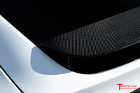 Tesla Model X Carbon Fiber Rear Wing - T Sportline - Tesla Model S, 3 ...