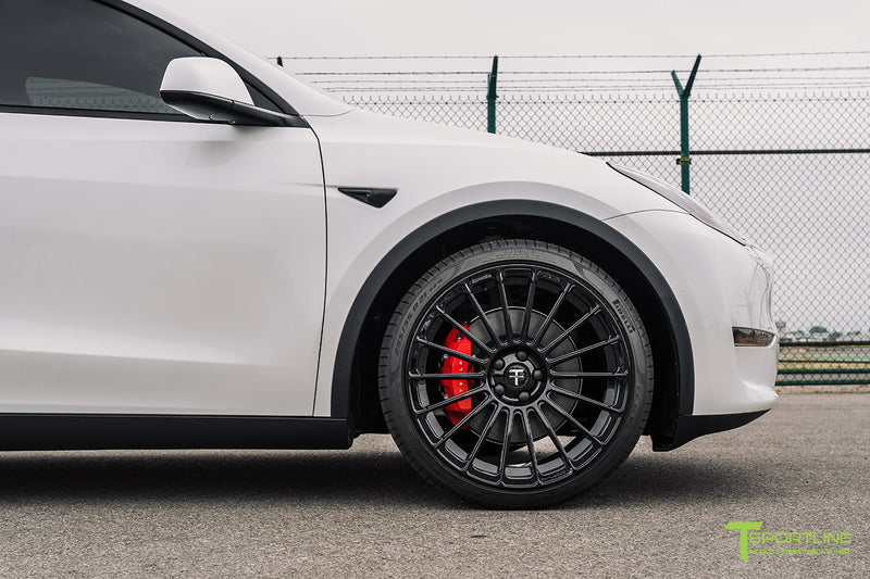 TY118 21" Tesla Model Y Wheel (Set of 4) - T Sportline - Tesla Model S ...