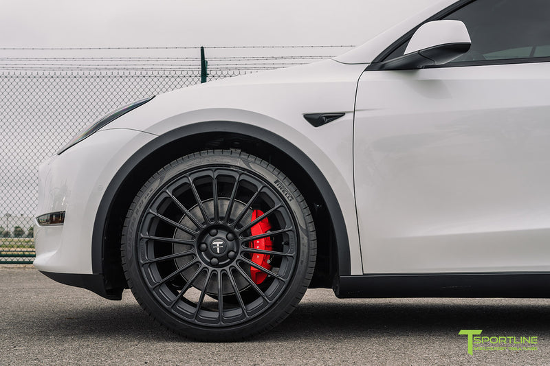 TY118 21" Tesla Model Y Wheel (Set of 4) - T Sportline - Tesla Model S ...