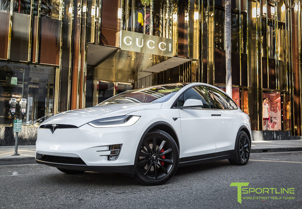 TST 20" Tesla Model X Wheel (Set of 4) - T Sportline - Tesla Model S, 3 ...