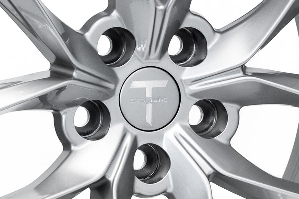 T Sportline Wheel Center Caps - T Sportline - Tesla Model S, 3, X & Y ...