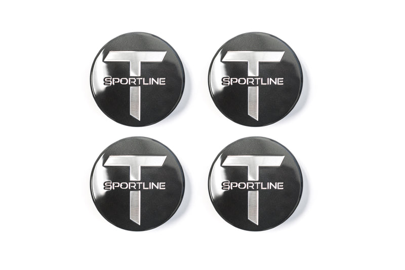 T Sportline Wheel Center Caps - T Sportline - Tesla Model S, 3, X & Y ...