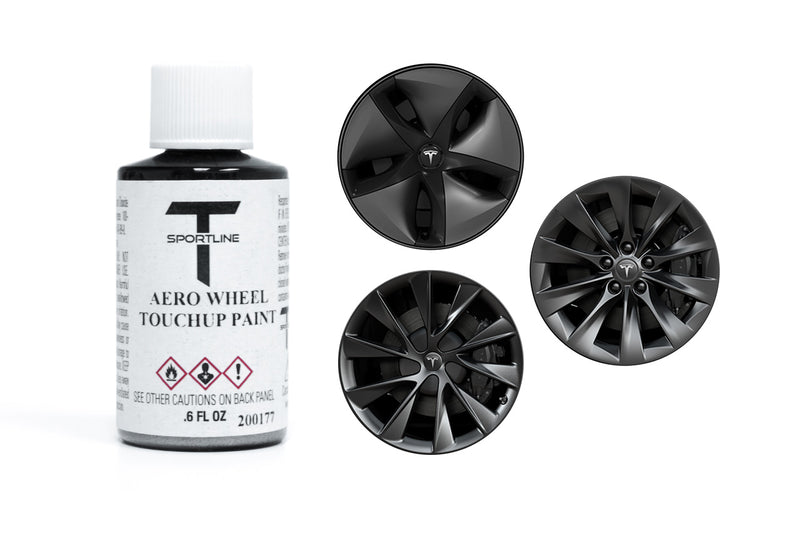 T Sportline Tesla Wheel Touch Up Paint - T Sportline - Tesla Model S, 3 ...