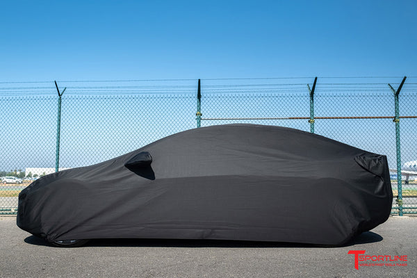 Tesla Model 3 BlackMaxx Precision Tailored Fit Car Cover, Indoor / Out ...