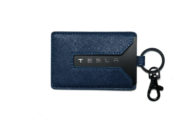 Tesla Model 3 / Y & S / X & Cybertruck Color Matched Leather Key Card ...