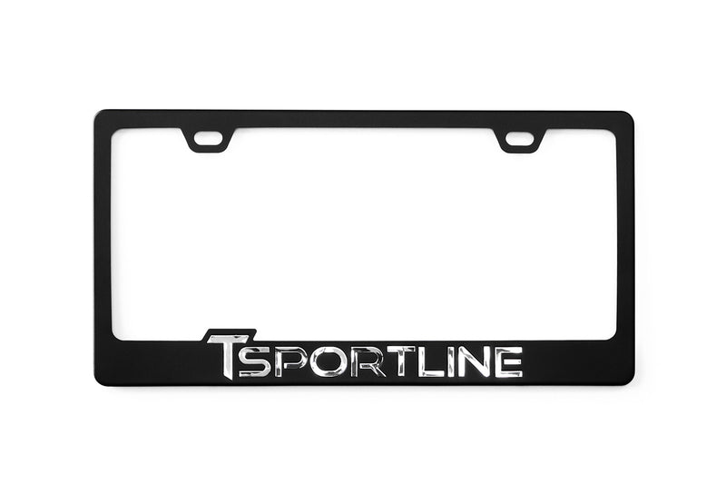T Sportline License Plate Frame - T Sportline - Tesla Model S, 3, X & Y ...