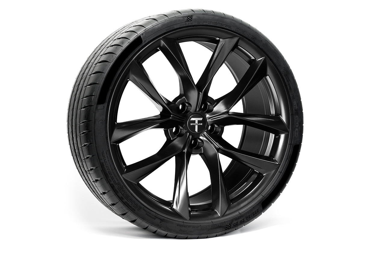 20" Tesla Model 3 Aftermarket Wheel & Tire Packages - T Sportline ...