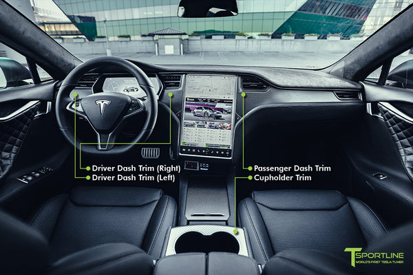 Tesla Model S Dash Trim Core Exchange Fee - T Sportline - Tesla Model S ...
