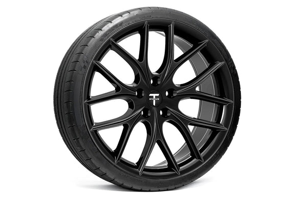TSR 21" Tesla Model S Long Range & Plaid Wheel and Winter Tire Package ...