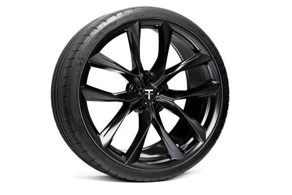 TSS 21" Tesla Model S Long Range & Plaid Wheel and Tire Package (Set o ...