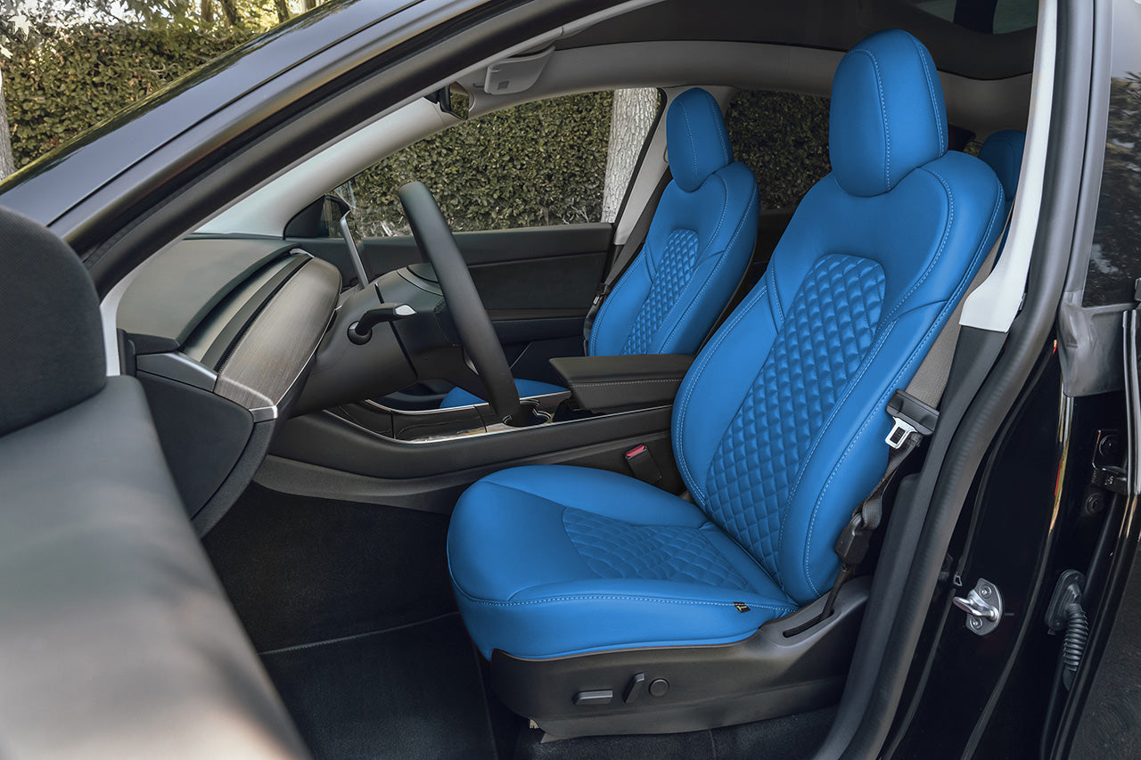 Blue tesla y store