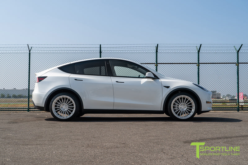 TY118 21" Tesla Model Y Wheel (Set of 4) - T Sportline - Tesla Model S ...
